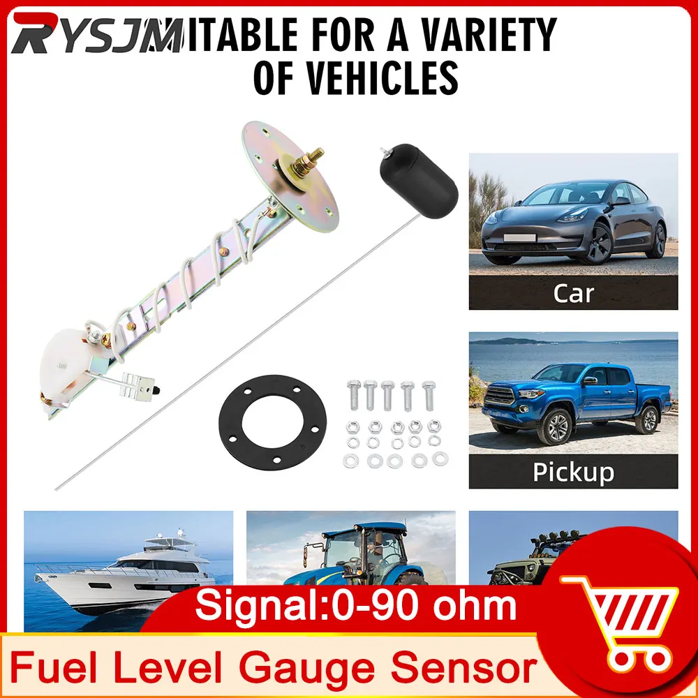 0-90 ohm Sensor Fuel Float Fuel Level Sensor Fuel Tank Indicator ...