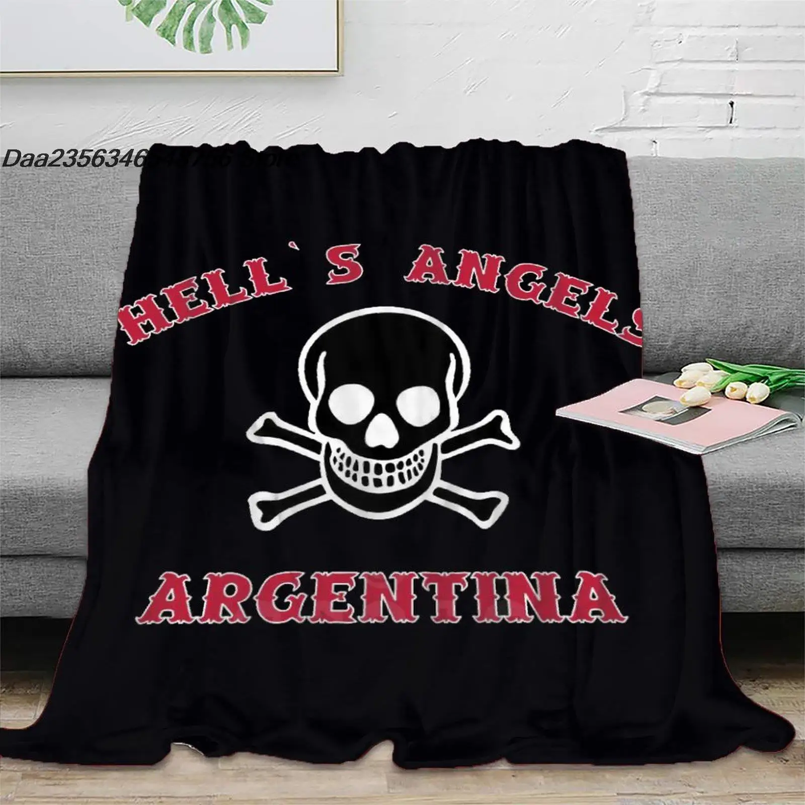 Argentina-Angels-Flannel-Blanket-Personalized-Photo-Gift-DIY-Home ...