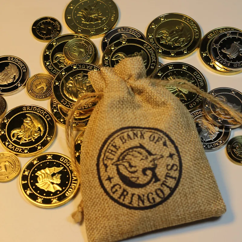 Harry-Potter-Movie-Cosplay-Props-Gringotts-Wizardry-Bank-Coins-Wizard ...