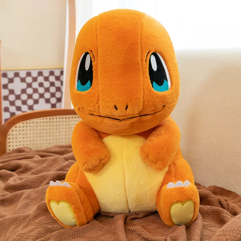 Cute Charmander Plush Doll Anime Pokemon Kawaii Large Stuffed Toys Soft ...