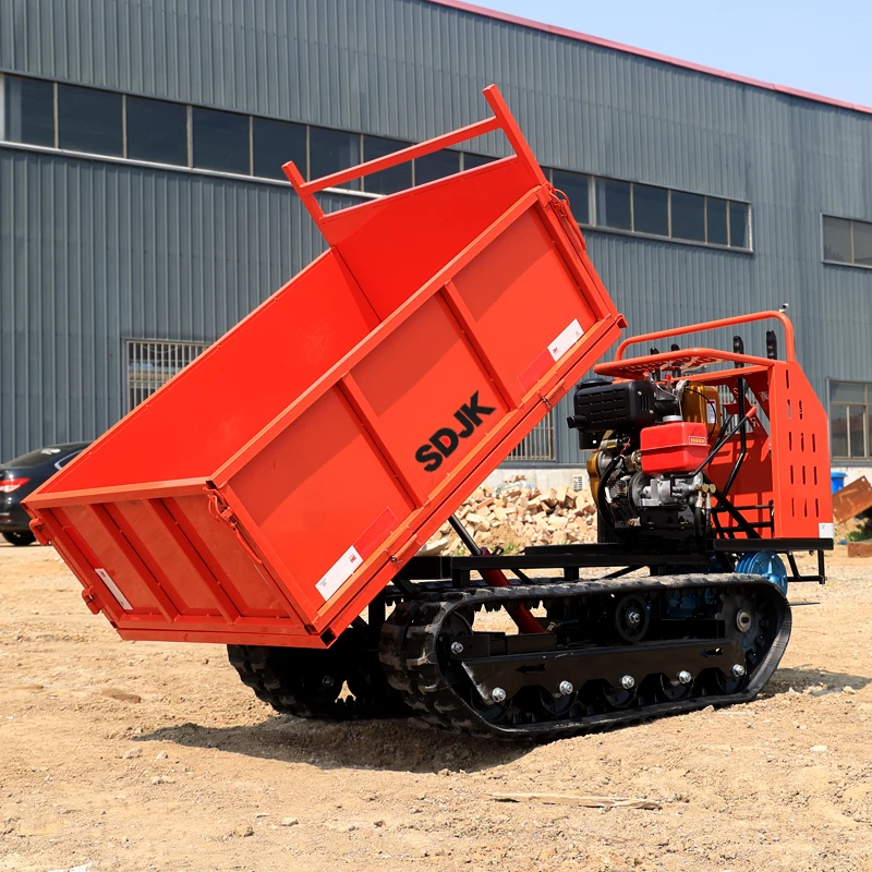 Hydraulic Mini Dumper Crawler | Mining Crawler Transporter | Self ...