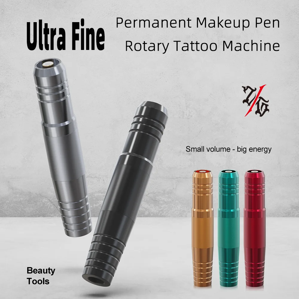 JZ Permanent Makeup Pen Rotary Tattoo Machine Ultra Fine Eyebrow Lips ...