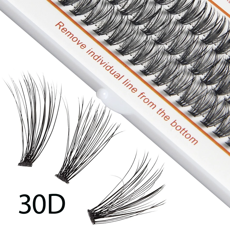 Cluster Eyelashes10d/20d/30d/40d/50d Premade Volume Fans Lash ...