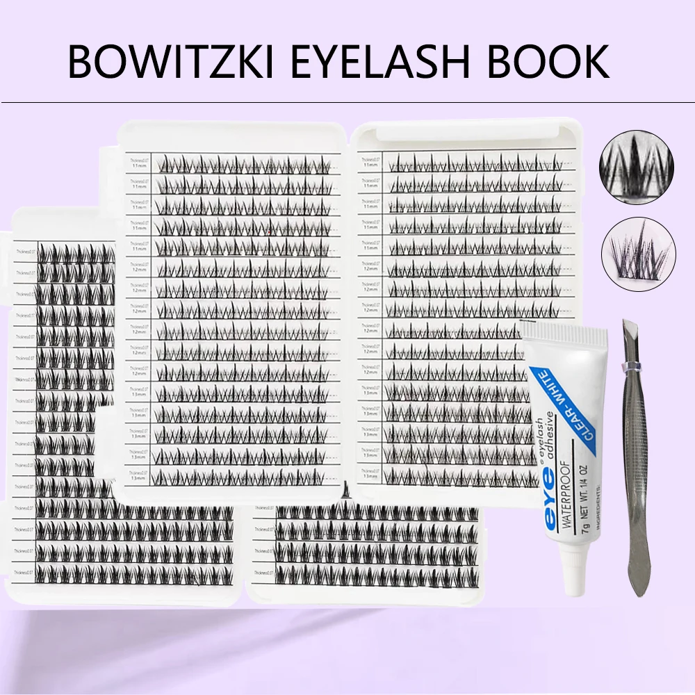 Bowitzki-32-Rows-False-Eyelashes-Book-Professional-Makeup-Individual ...