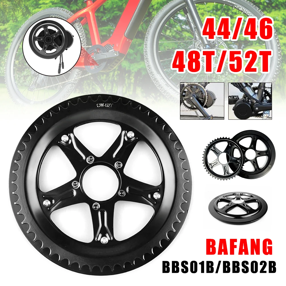 2022 Bafang BBS01B BBS02B Mid Motor Chain Wheel Chainring 44T 46T 48T ...