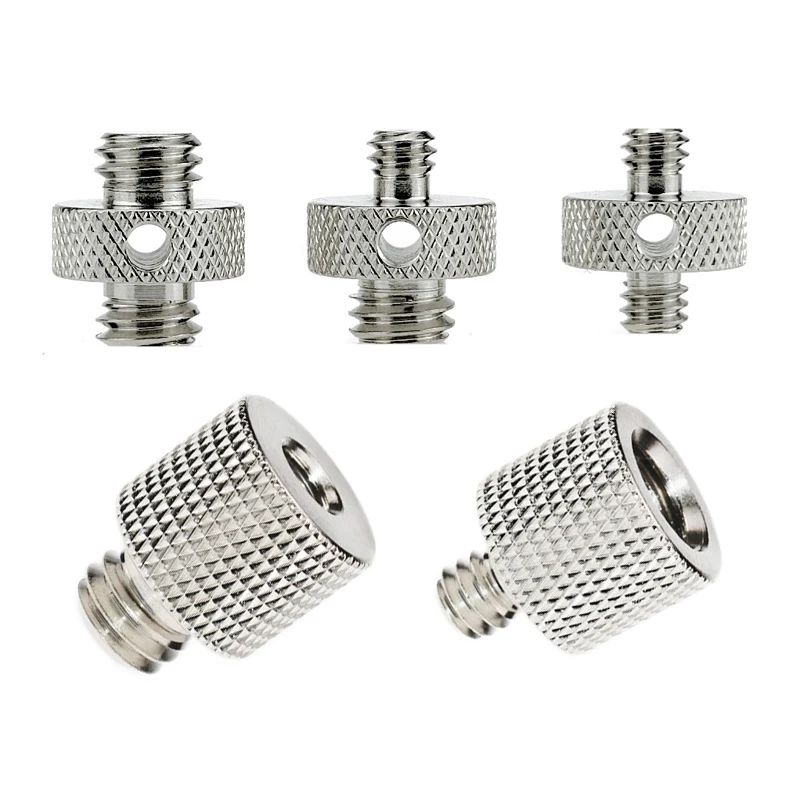 Stainless Steel Stabilizer Conversion Screw 1/4 to 1/4 3/8 Double Head ...