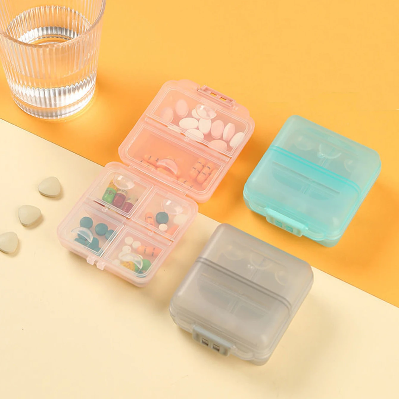 Portable-Double-layer-Buckle-Packaging-And-Sealing-6-cell-Drug ...