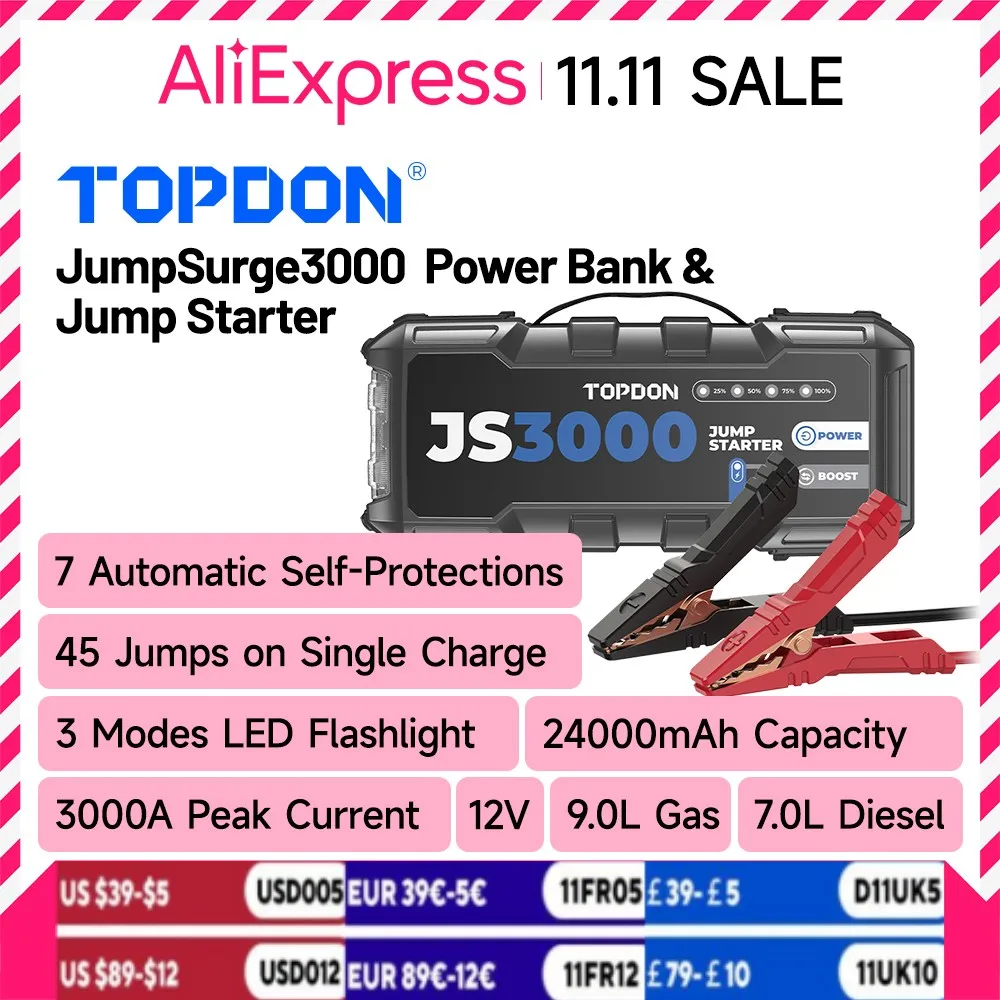 Topdon-JS3000-3000A-araba-atlama-mar-g-banka-12V-araba-ba-lang-cihaz ...