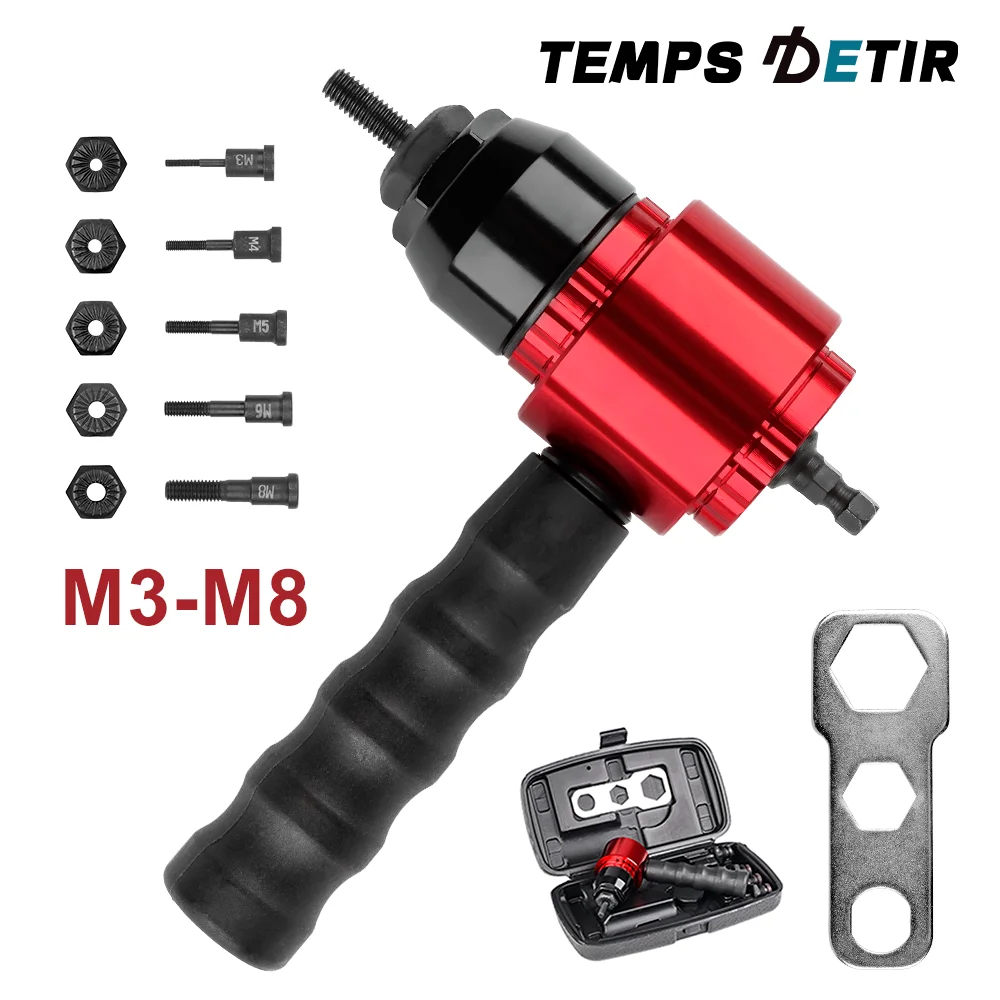 Rivet-Nut-Gun-Converter-M3-M4-M5-M6-M8Home-DIY-Nut-Riveting-Tool ...