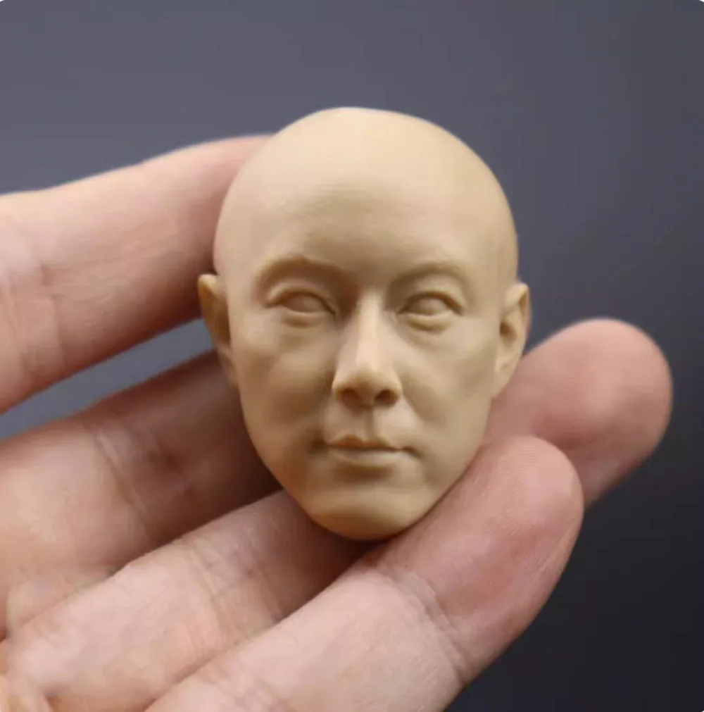 For-Sale-1-6-White-Unpainted-Male-Head-Sculpt-Head-Carving-Asia-HK ...