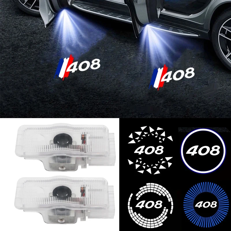2pcs-LED-Car-Door-Welcome-Lights-Logo-for-Peugeot-408-Logo-2011-2016 ...