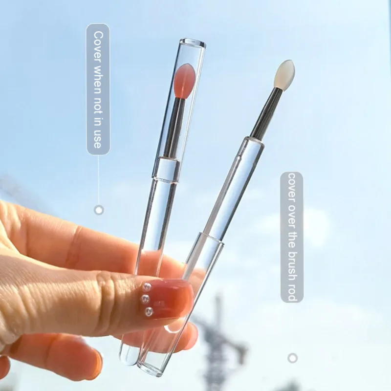 1pc/10pcs Reusable Soft Silicone Lip Brush Eyelash Makeups Brushes Lash ...