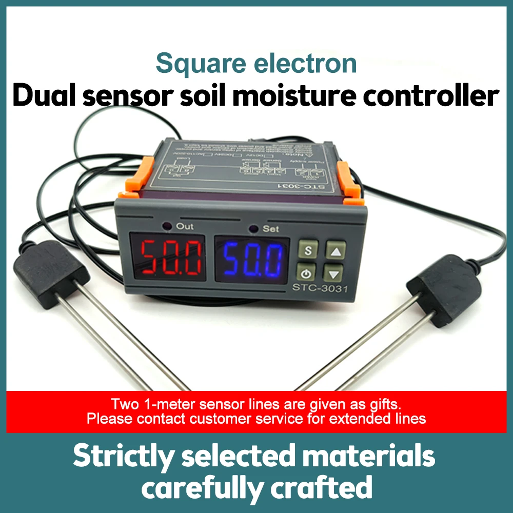 Soil Moisture Sensor Humidity Detector with Corrosion Resistant Probe ...