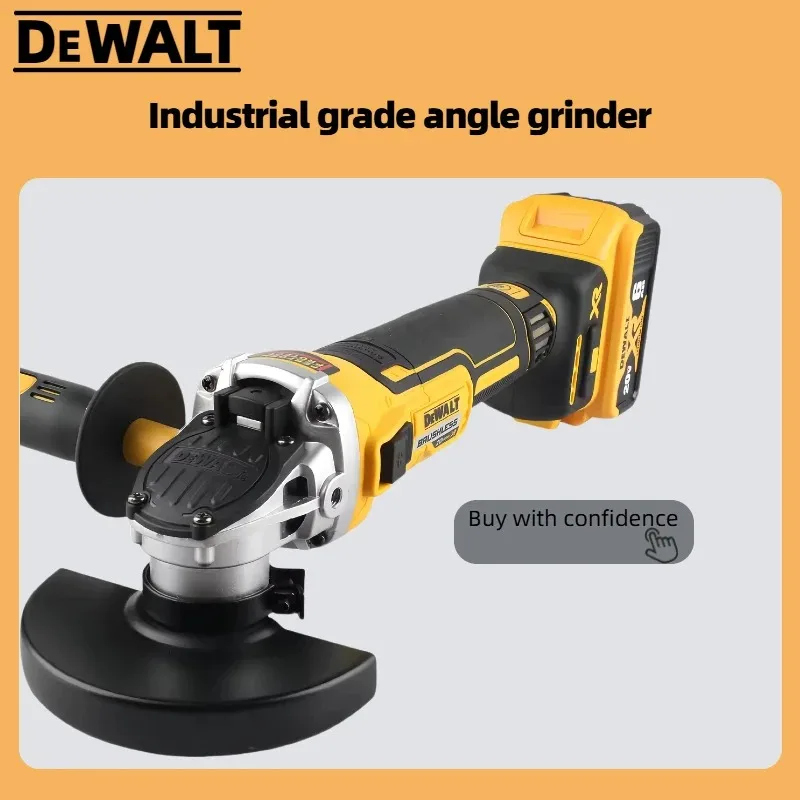 DEWALT DCG406 125mm flat head angle grinder bare machine tool cutting ...