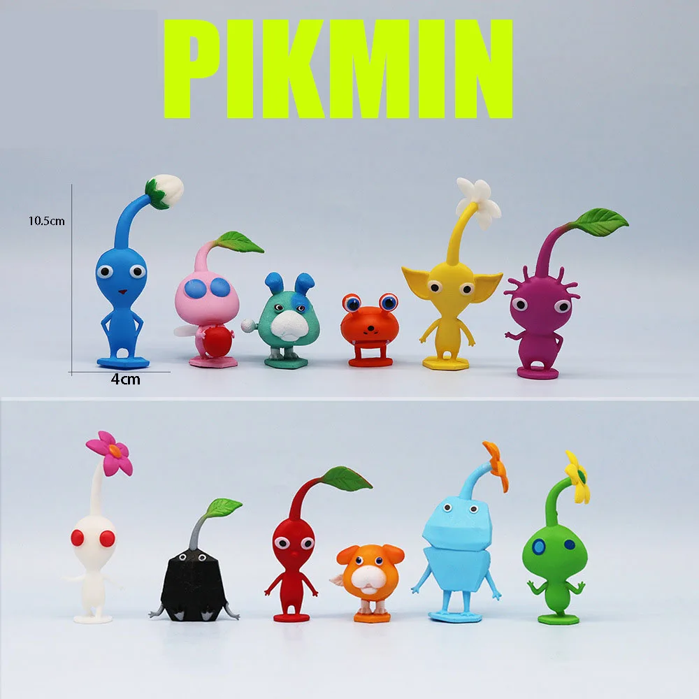 Game-Anime-PIKMIN-Figure-Captain-Olimar-6-12Pcs-Set-PIKMIN-Action ...
