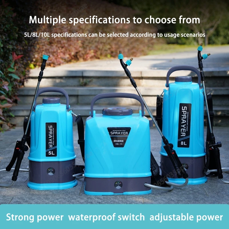 Smart Electric Sprayer 5L 8L 10L 12L Capacity For Disinfection ...