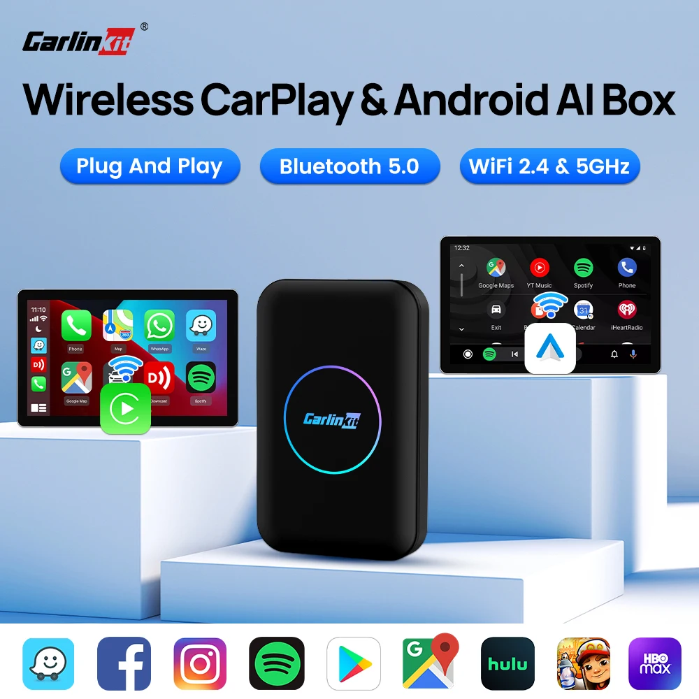 CarlinKit-Carplay-Smart-TV-Box-Wireless-Android-Auto-Quad-Core-3-32G-AI ...