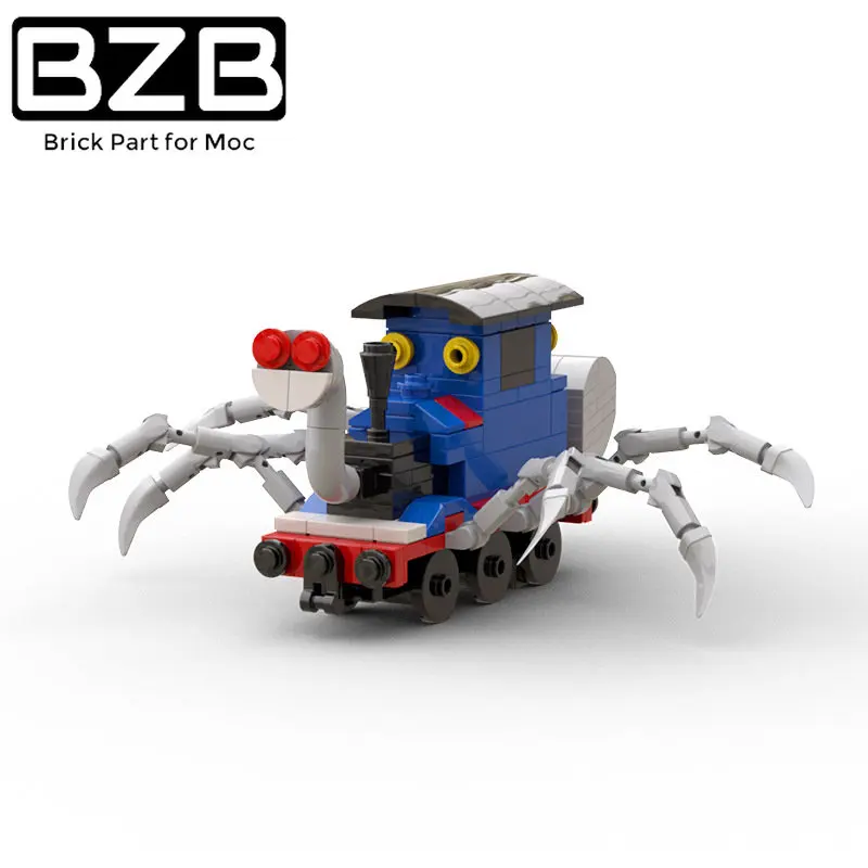 BZB-MOC-Choo-Choo-Charles-Thomas-EXE-building-block-set-Horror-reative ...