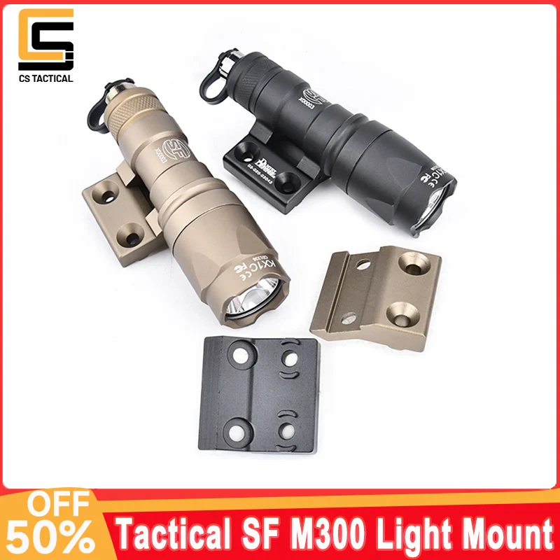 SF M300 Mount Tactical Defensive Logo Base Set Surefir Flashlight 400 ...