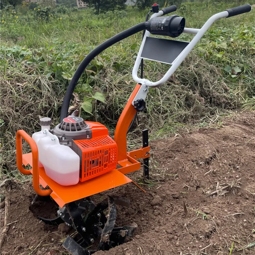 Micro-Tiller-Small-Agricultural-Gasoline-Rotary-Tiller-Household ...