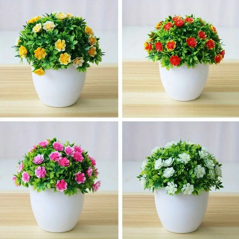 1pc-Half-Of-A-Small-Ball-Bonsai-Simulation-Plant-Thousand-layer-Flower ...