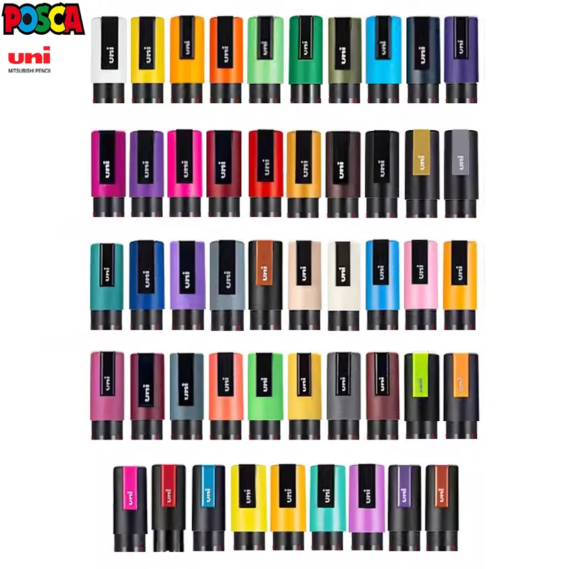 1pcs-Uni-POSCA-Marker-Pen-Full-Colours-Range-PC-1M-36-Colors-PC-3M-45 ...