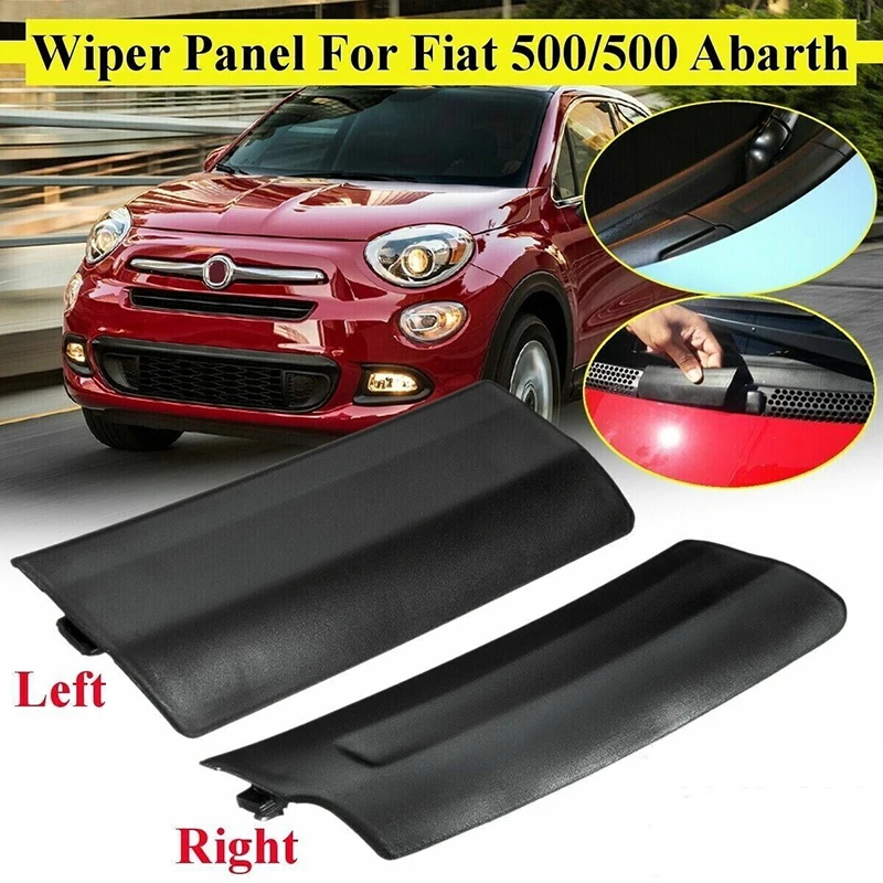 Front-Left-Right-Wiper-Scuttle-Panel-Trim-For-Fiat-500-2007-2015-For ...