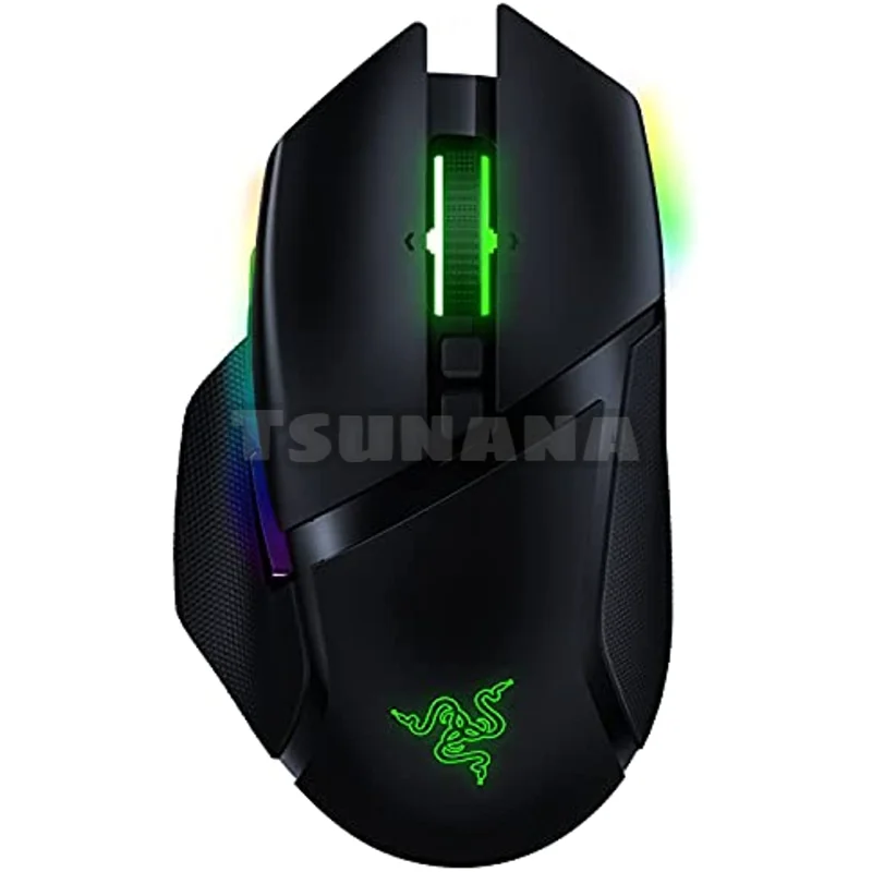 Razer Basilisk Ultimate Hyperspeed 무선 게이밍 마우스, 크로마 RGB 조명, 프로그래밍 가능 버튼 ...