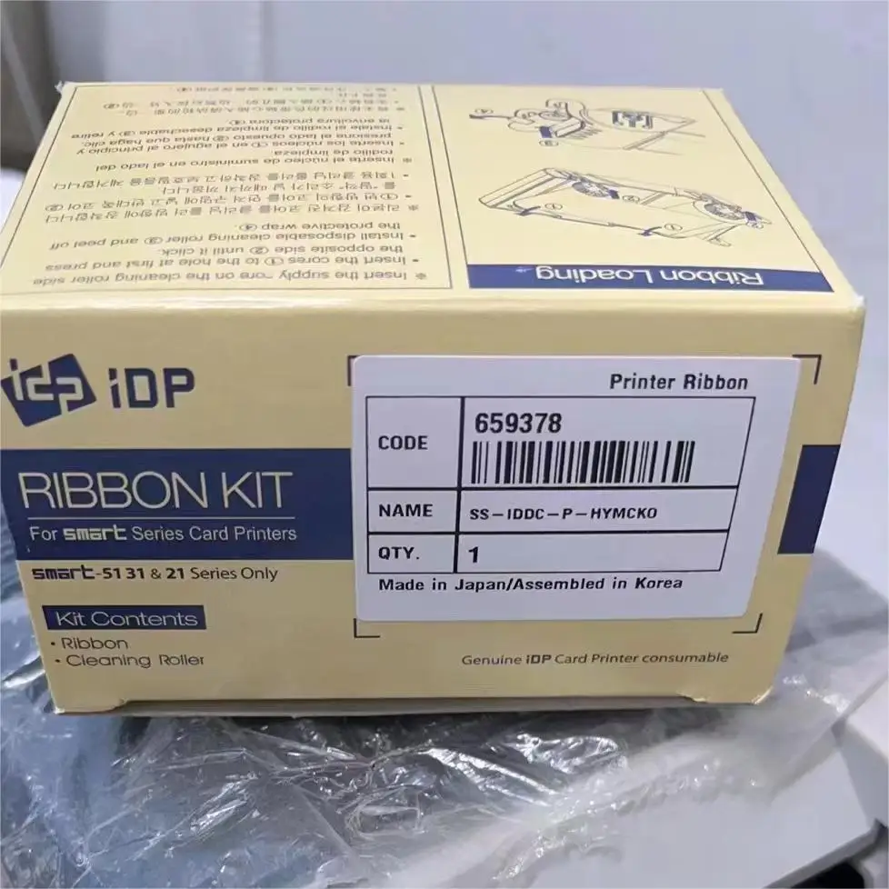 idp original 659378 SS-IDDC-P-YMCKO Half Panel Size Color Ribbon with ...