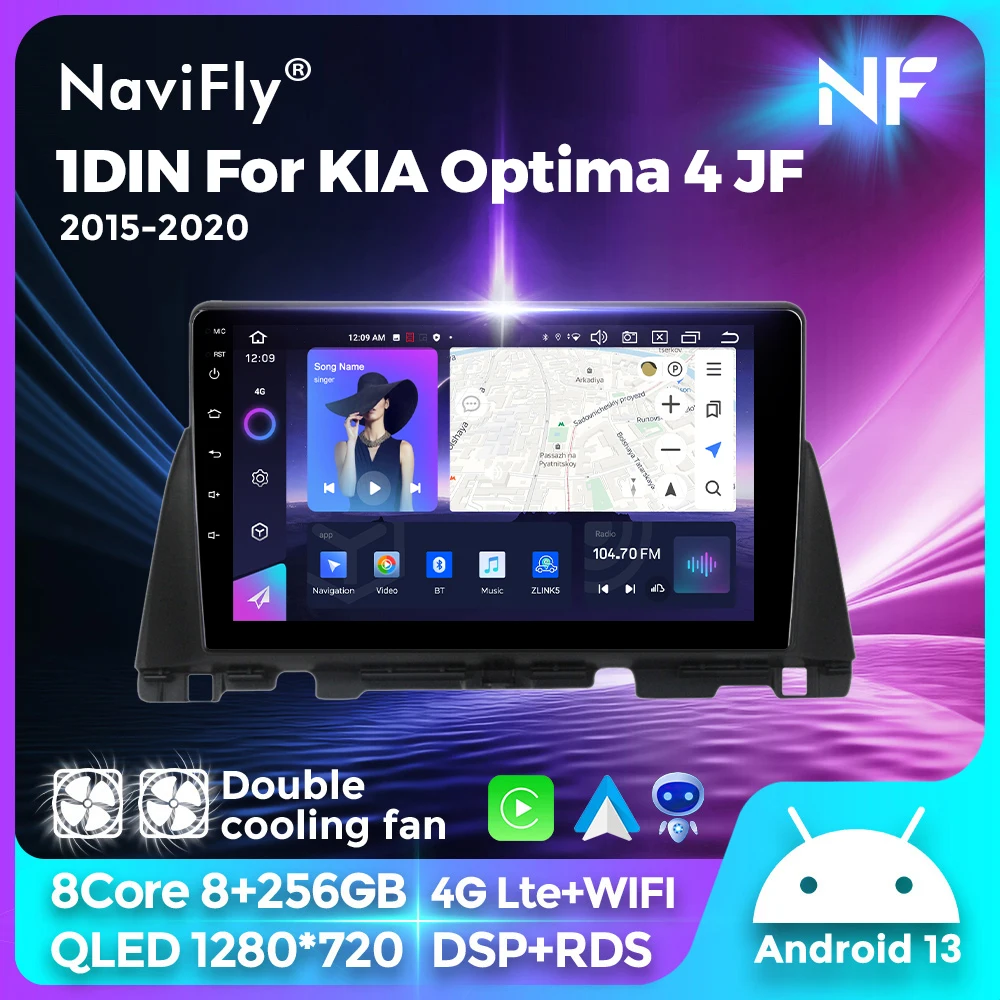 NaviFly-8-256G-8Core-Car-Radio-Video-Player-for-KIA-Optima-4-JF-2015 ...