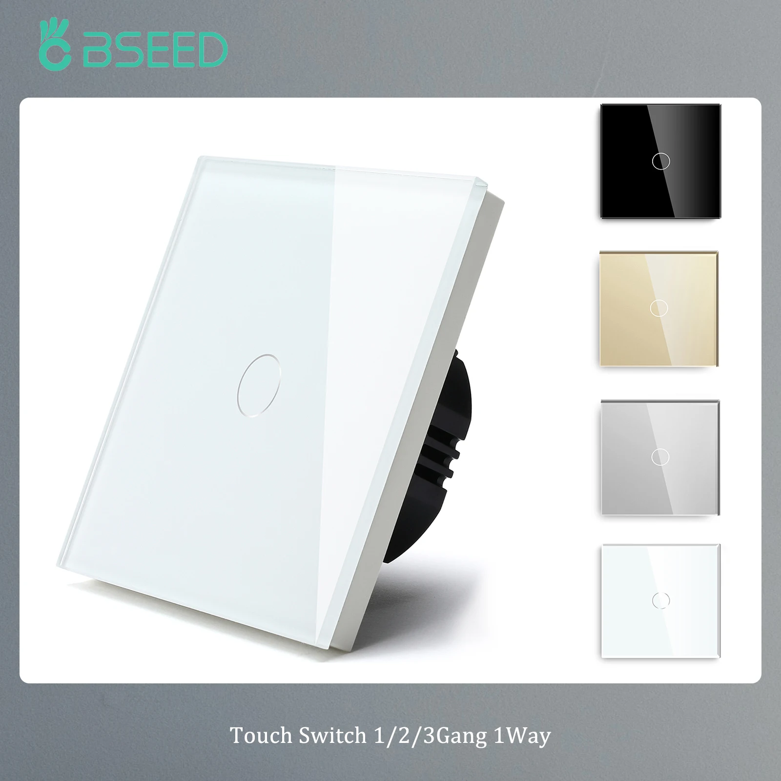 BSEED-Touch-Screen-Light-Switches-LED-Backlight-Wall-Switches-Glass ...