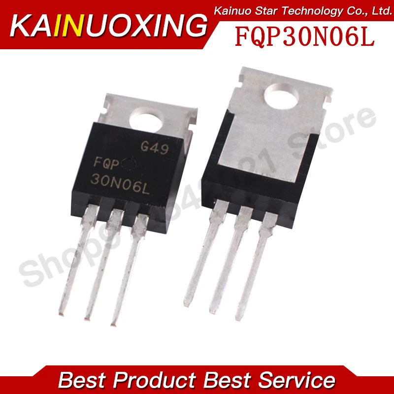 10PCS-FQP30N06-FQP30N06L-TO-220-30N06-MOSFET-60V-N-Channel-QFET-New ...