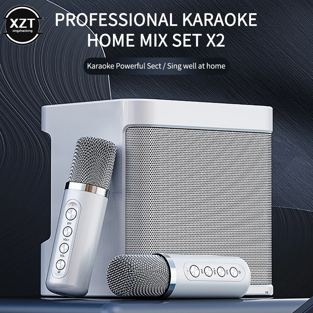 Newest-Ys-219-Karaoke-Machine-Speaker-System-With-2-Microphones-Portable-Wireless-Bluetooth ...