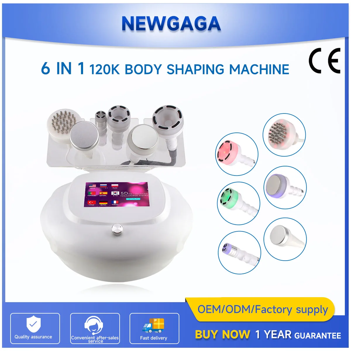 NEWGAGA-6-In-1-120K-Cavitation-Machine-Vacuum-Body-Sculpting-Facial-Fat-Cellulite-vibration ...