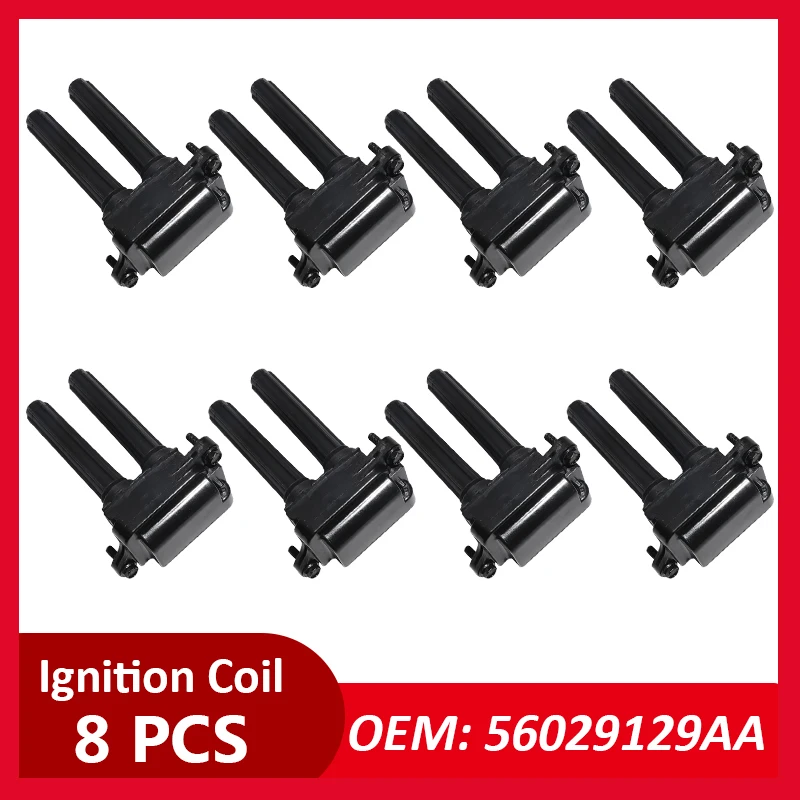 8Pcs-Ignition-Coils-For-Dodge-Ram-1500-5-7L-Durango-Chrysler-300C-Jeep ...