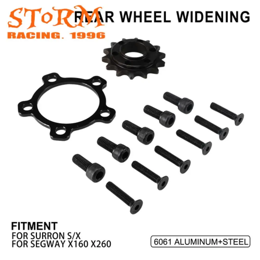 Motorcycle-Rear-wheel-widening-parts-Flower-drum-gasket-front-fork ...
