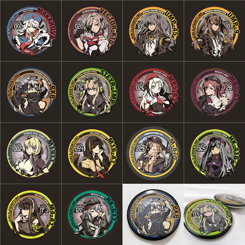 7-5cm-Girls-Frontline-Jk-Uniform-Badge-HK416-404-DEFY-Girls-Frontline ...
