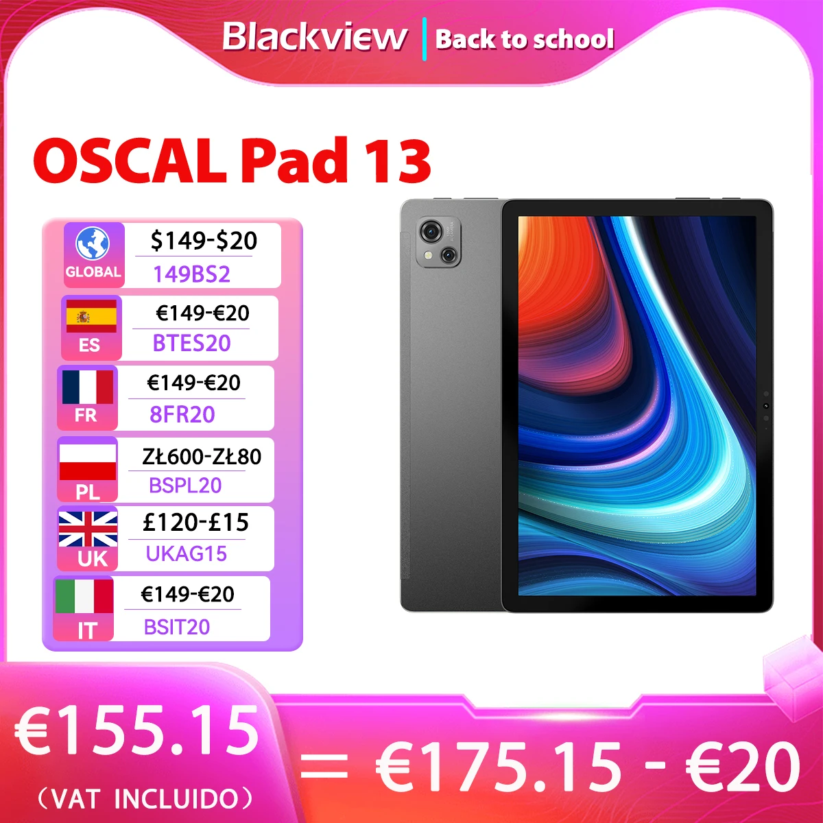 Blackview-Oscal-Pad-13-Tablet-10-1-FHD-Vast-Display-8GB-256GB-Unisoc ...