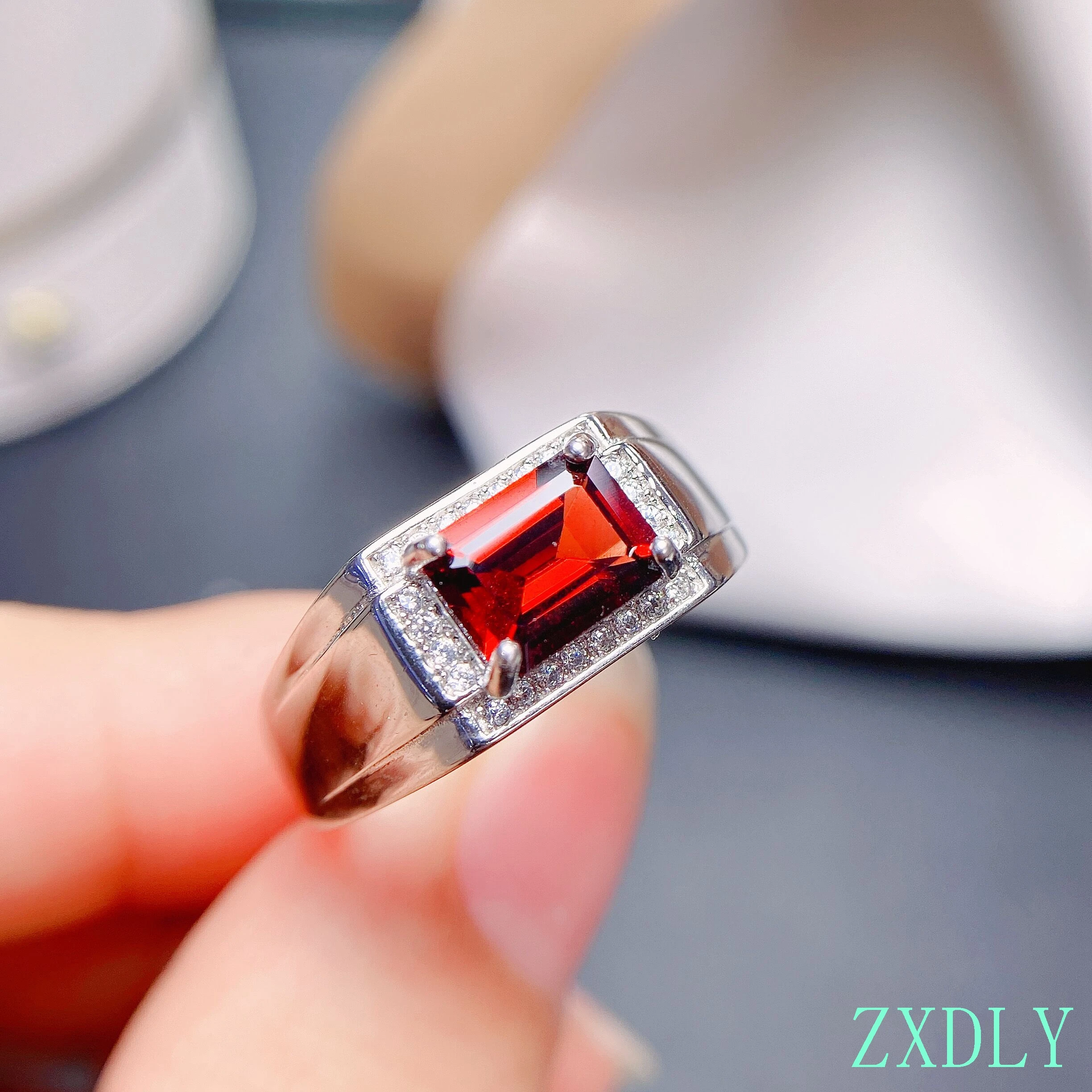 Garnet Rings For Men