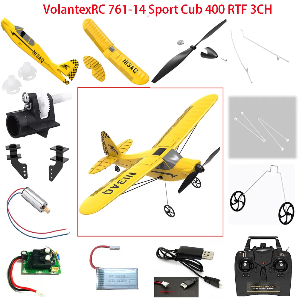 Volantex-761-14-Sport-Cub-400-RTF-3CH-RC-Airplane-parts-Propeller-Servo ...