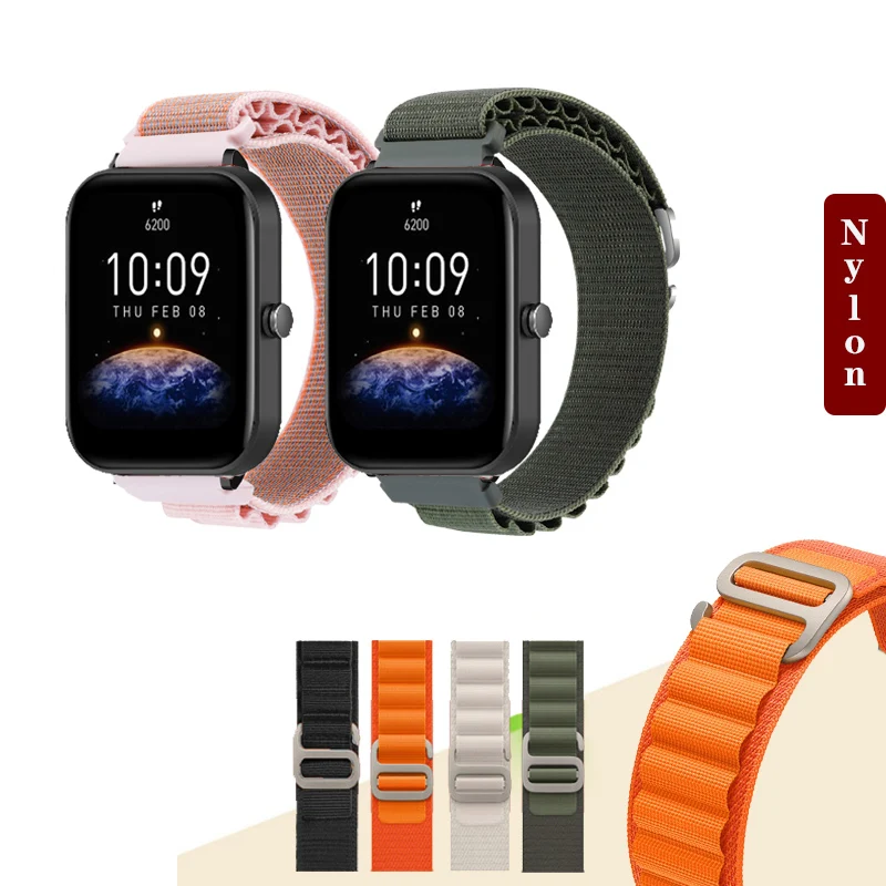 Correa Alpine Loop para Amazfit Bip 3 Pro Lite S U Pop, pulsera de ...