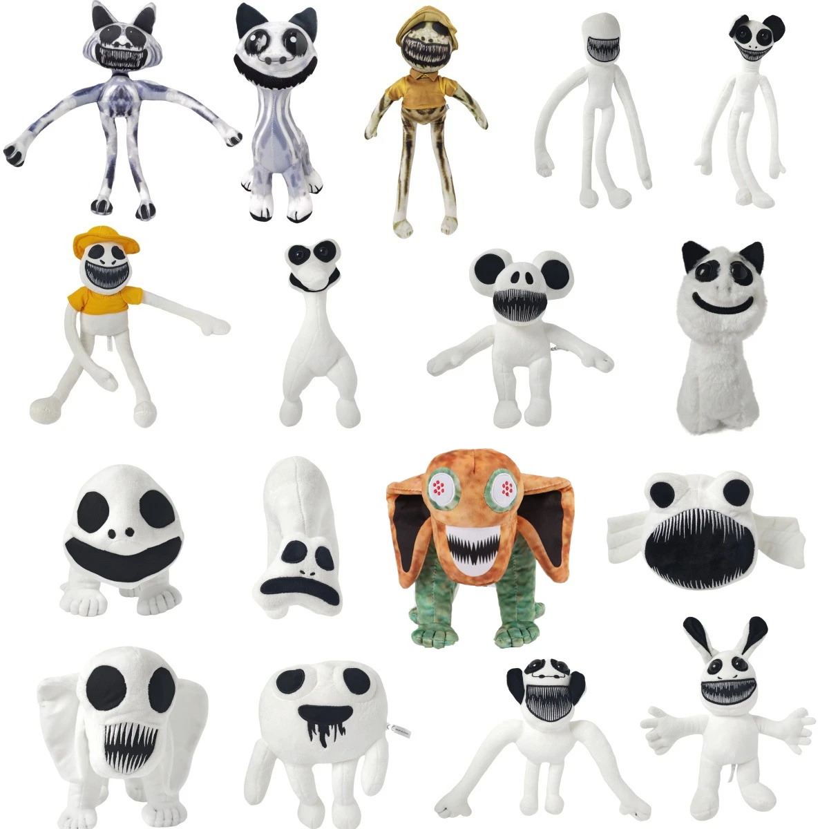 Zoonomaly-Plush-Mutated-Rabbit-Cat-Frog-monsters-zoo-guard-Doll-soft ...
