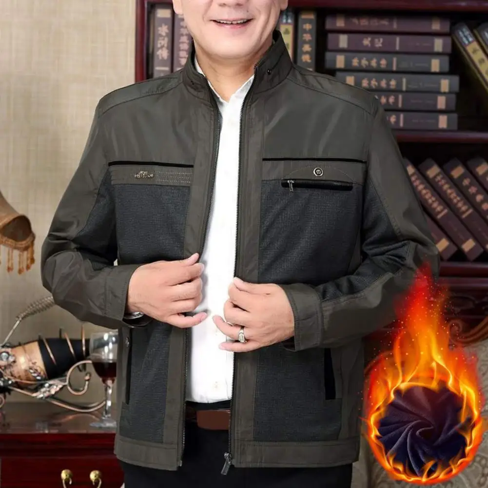 Winter-Men-Father-Jacket-Thick-Plush-Mid-aged-Stand-Collar-Men-Coat ...