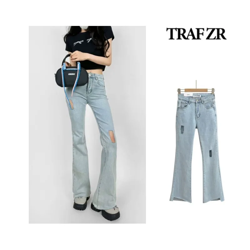 TRAF-ZR-Women-s-Summer-Pants-Jeans-Baggy-Shorts-Trousers-Y2k-Woman ...