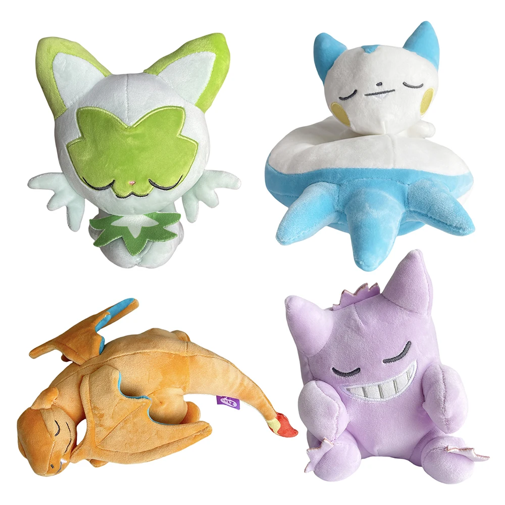 Sleeping-Series-Soft-Pokemon-Plush-Toy-Gengar-Sprigatito-Charizard ...