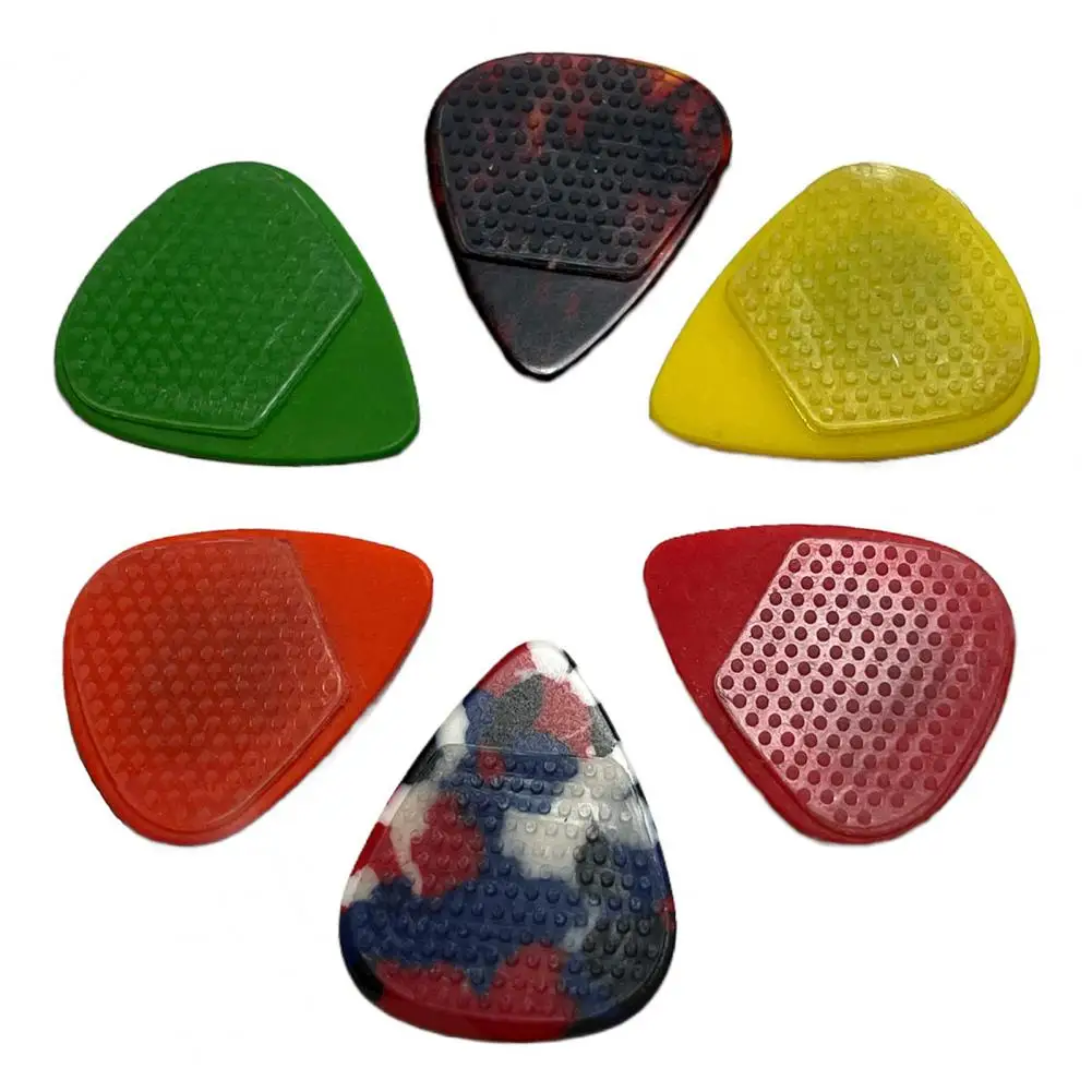 16Pcs-Guitar-Picks-Grips-Anti-slip-Transparent-Silicone-Grips-for ...