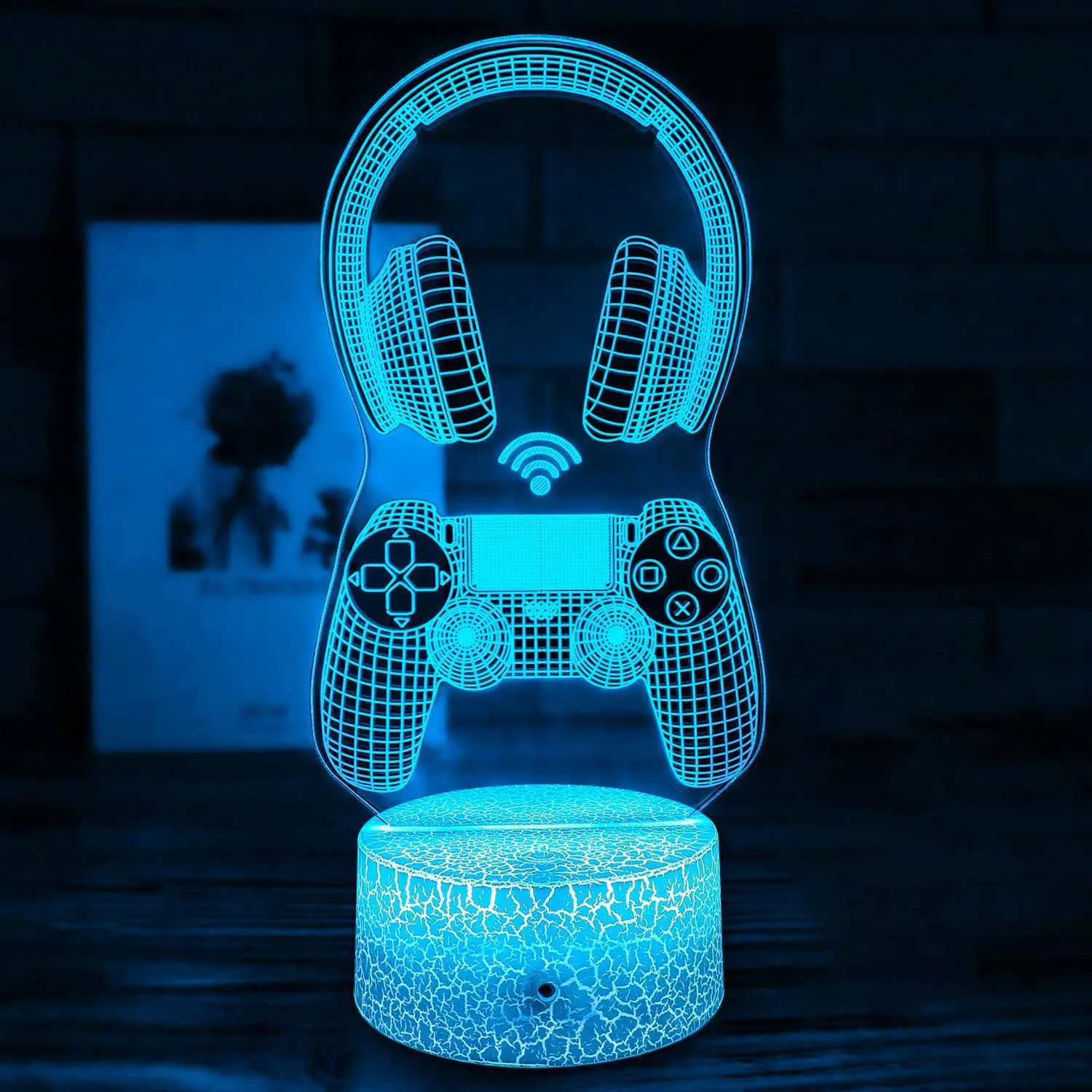 PS4-Gamepad-Night-Light-3D-Illusion-Lamp-Game-Headset-Light-for-Bedroom ...