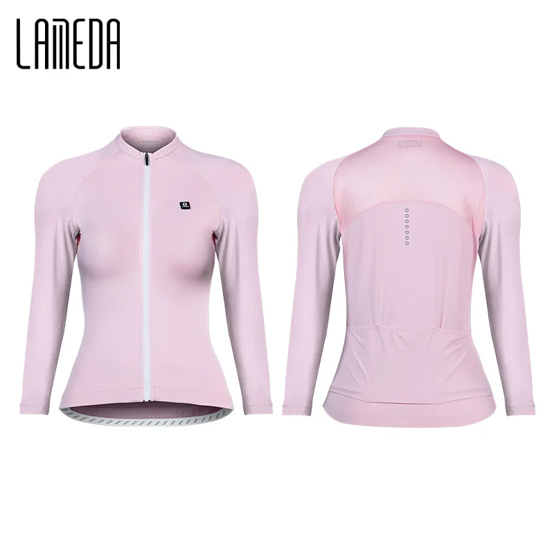 LAMEDA-Cycling-Jersey-Women-Long-Sleeve-Bike-Shirts-for-Women-Biking-Tops-Breathable-Cycle ...
