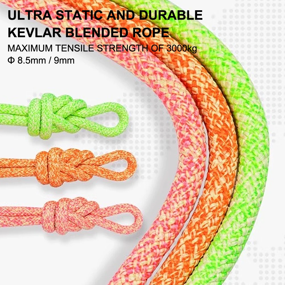 Φ 8.5mm/9mm-5m,Kevlar Multifunctional Auxiliary Rope,Low Elongation ...