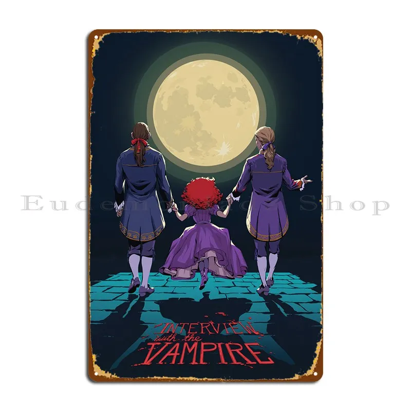 Interview-With-The-Vampire-Metal-Sign-Wall-Pub-Rusty-Wall-Decor-Garage ...